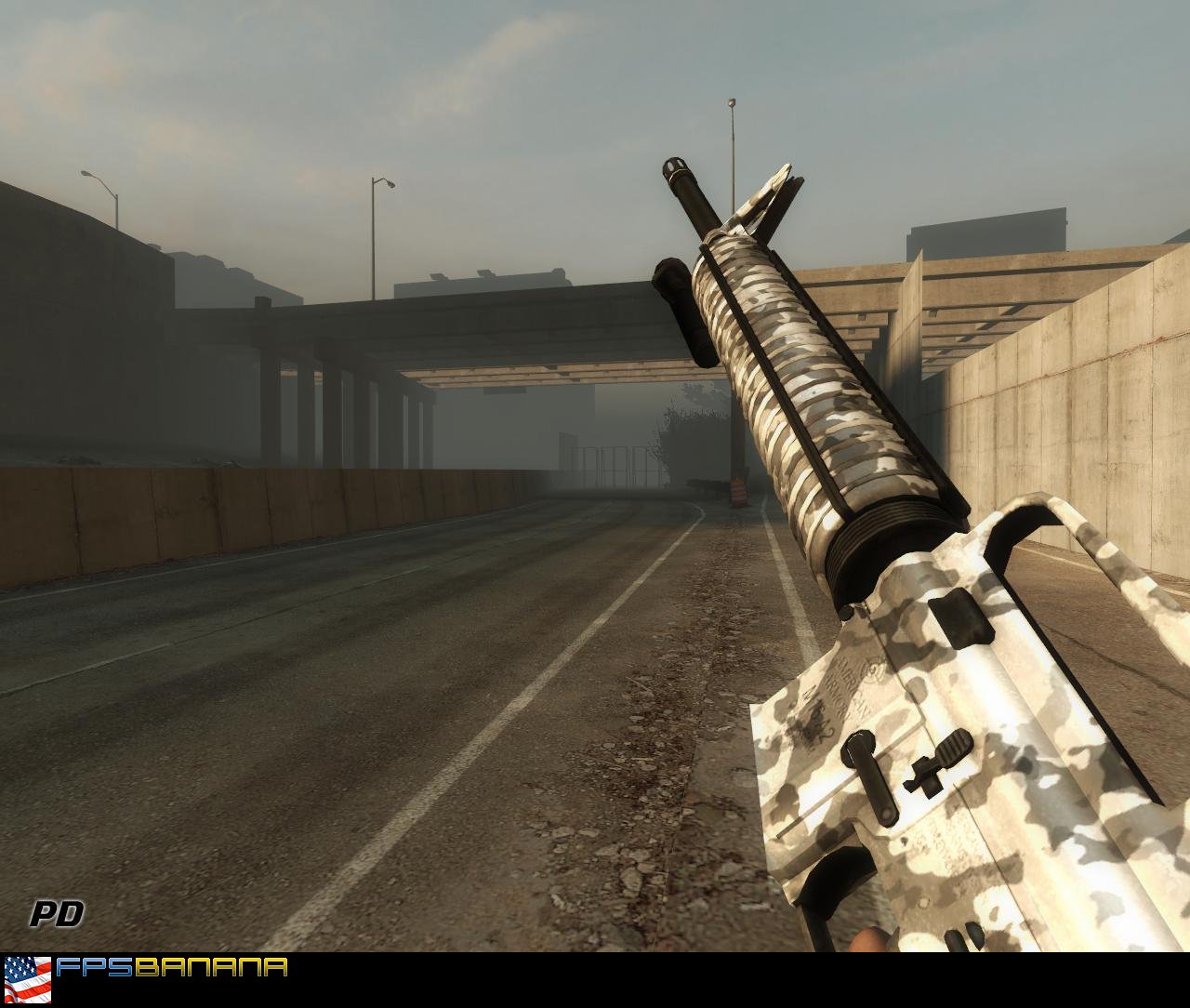 M16 Arctic Camouflage v1.1 Mod for Left 4 Dead 2 | L4D2 Mods