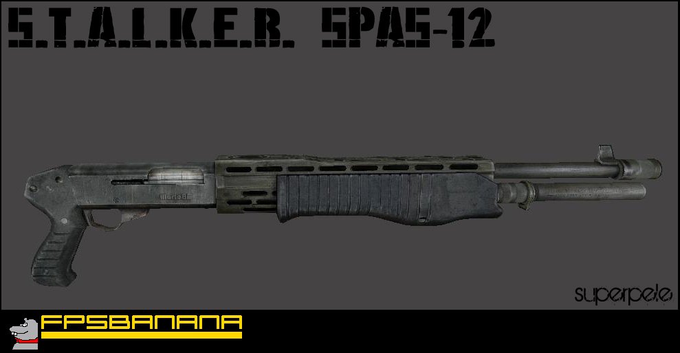 S.T.A.L.K.E.R. Spas-12 Mod for Half-Life | HL Mods