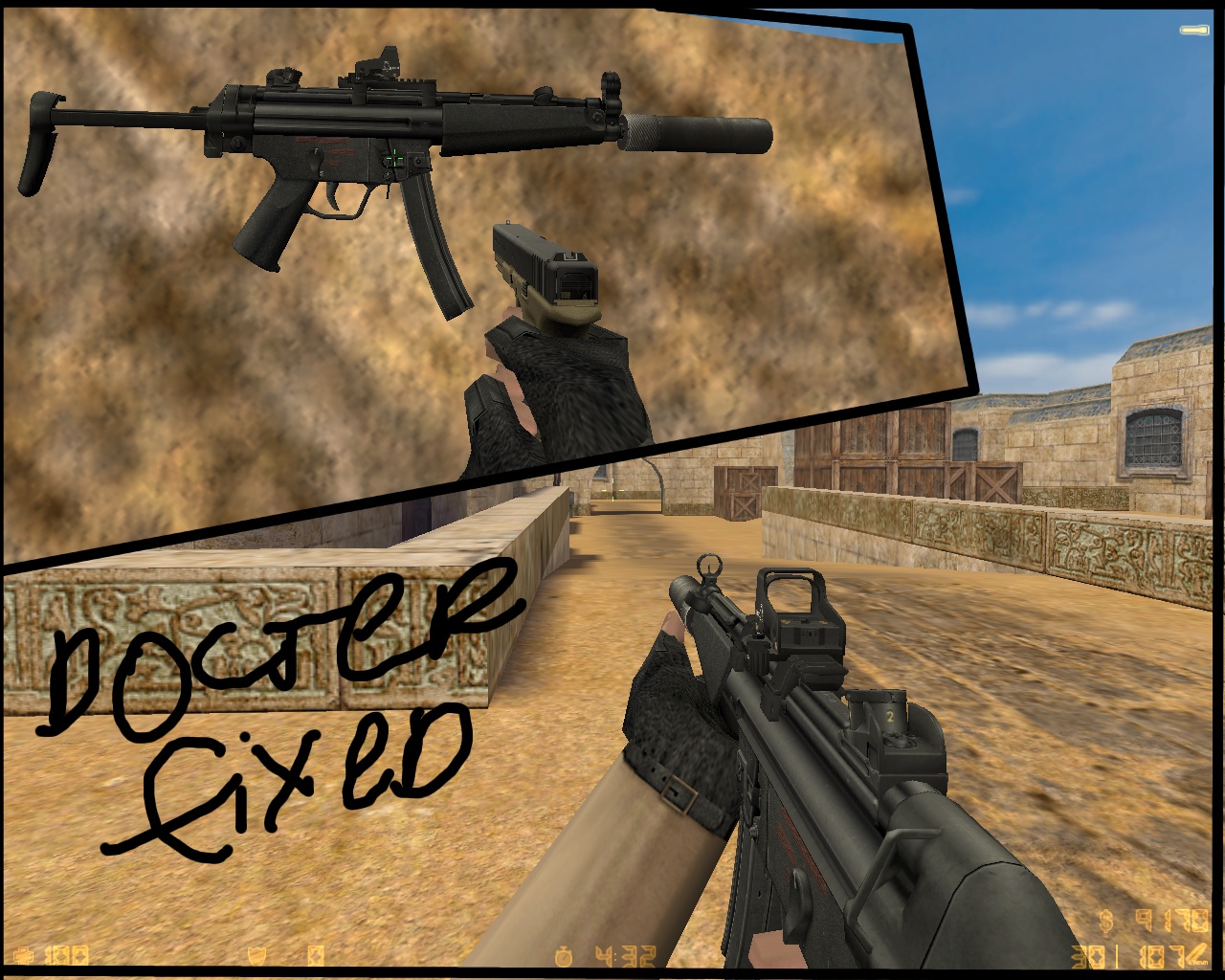 Tactical Mp5 for TMP *fixed* Mod for Counter-Strike 1.6 | CS1.6 Mods