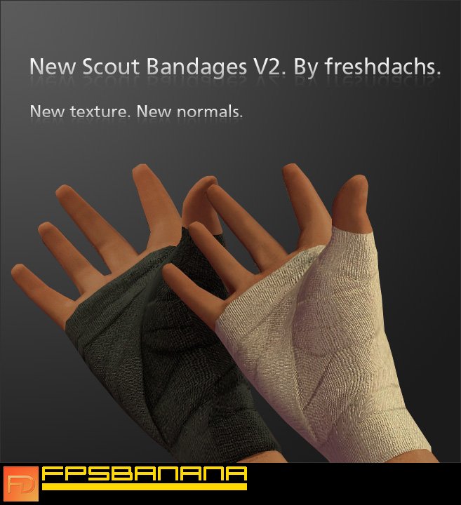 New Scout Bandages V2 Mod for Team Fortress 2 | TF2 Mods