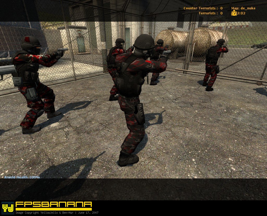 Dogs of War Squad Commander SAS Mod for Counter-Strike: Source | CS:S Mods