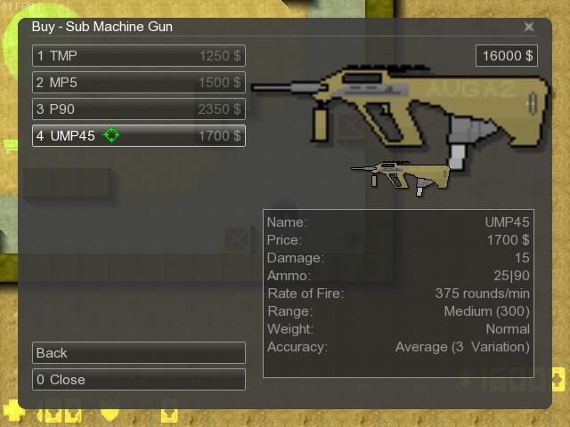 Steyr AUG A2 9MM [CS2D] [Mods]