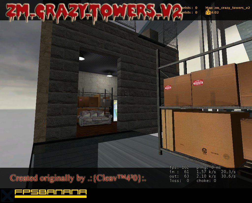 zm_crazy_towers_v2 [Counter-Strike: Source] [Mods]