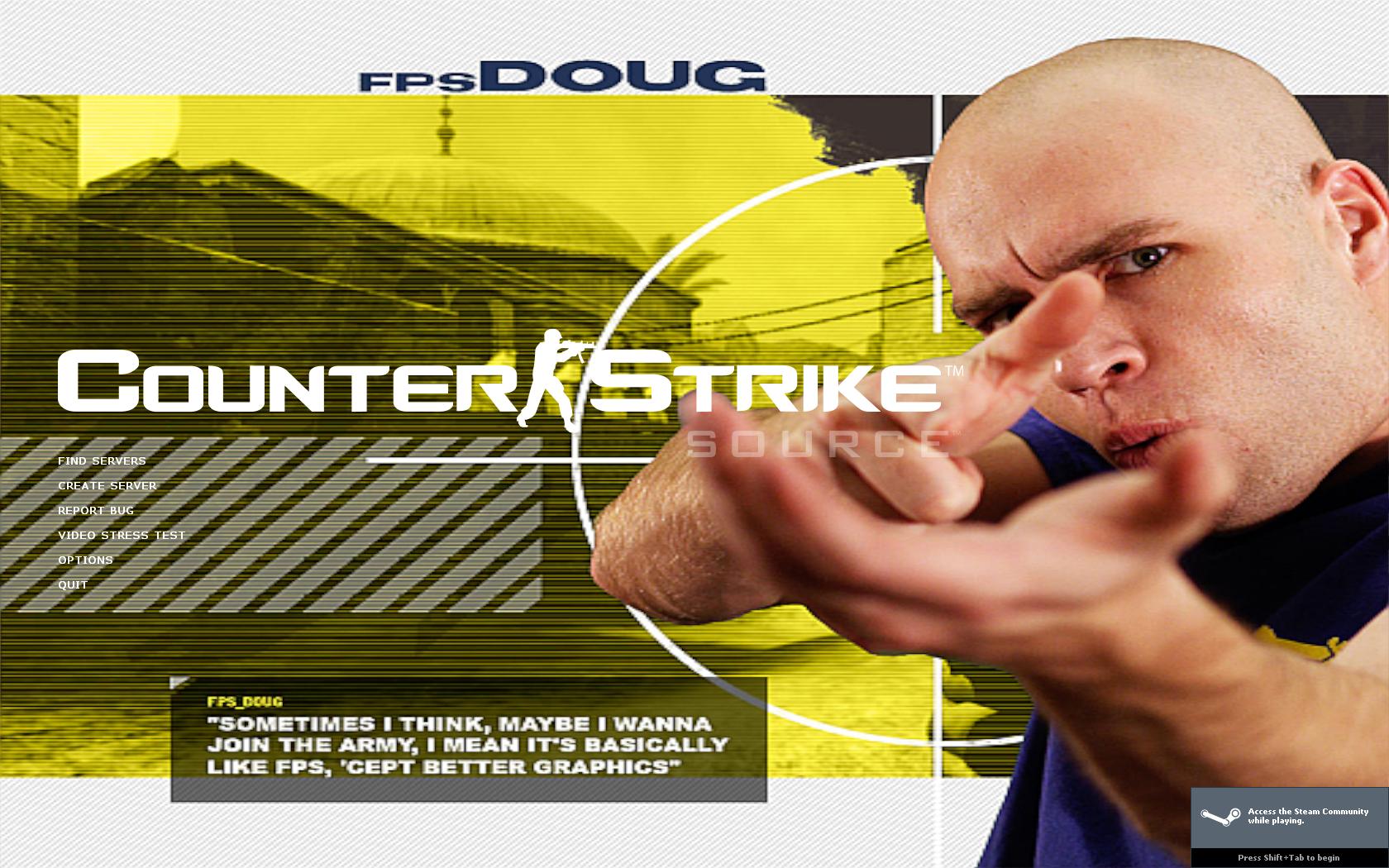 FPS DOUG Mod for Counter-Strike: Source | CS:S Mods