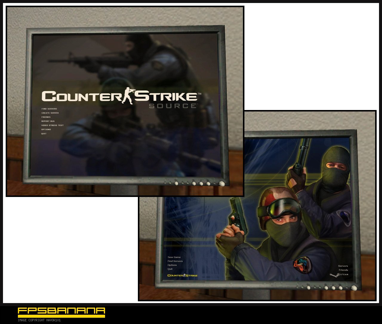 Computer Screen Pack #2 Mod for Counter-Strike: Source | CS:S Mods