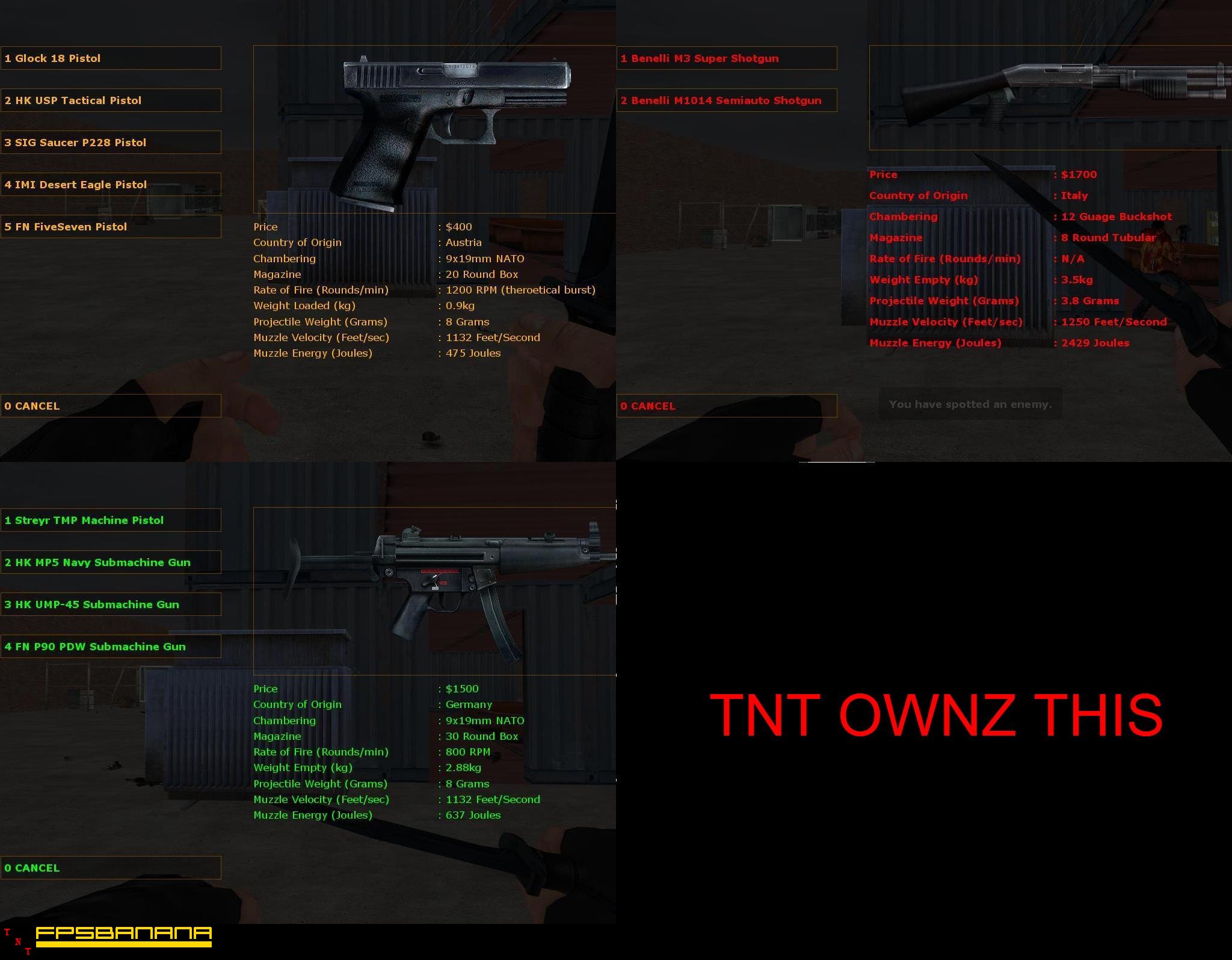 Corrected & Colored Buy Menu [Counter-Strike: Source] [Mods]