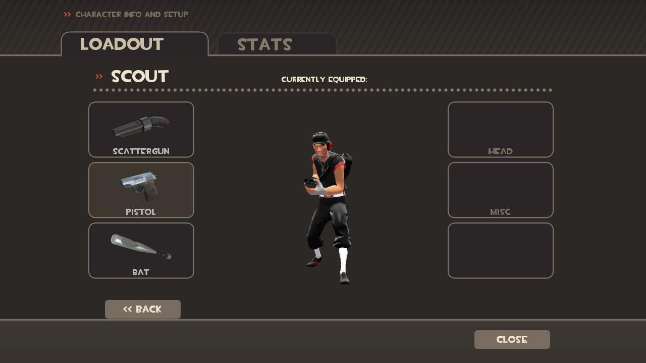White VS Black Scout Skin Mod for Team Fortress 2 | TF2 Mods