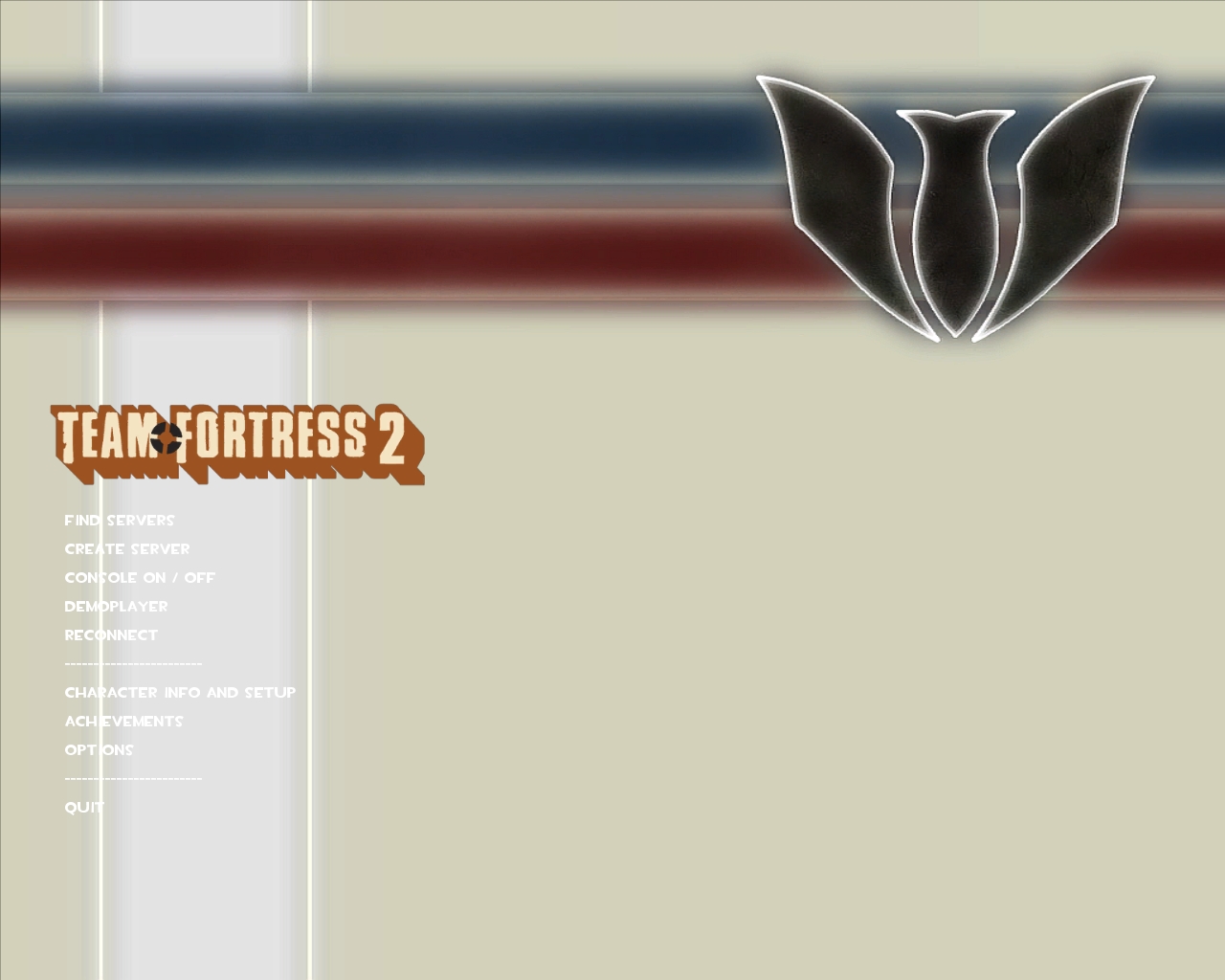 Classic White Team Background [Team Fortress 2] [Mods]