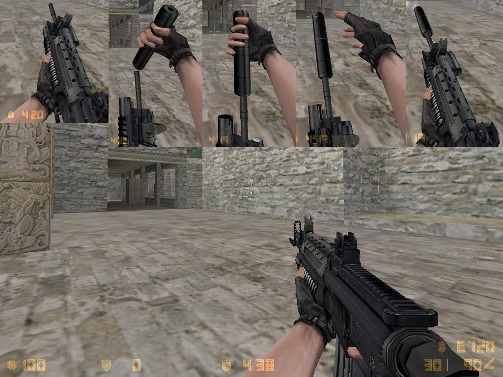 ZM Weapons LR-300 (w/ Grenade Launcher) [Counter-Strike: Condition Zero ...
