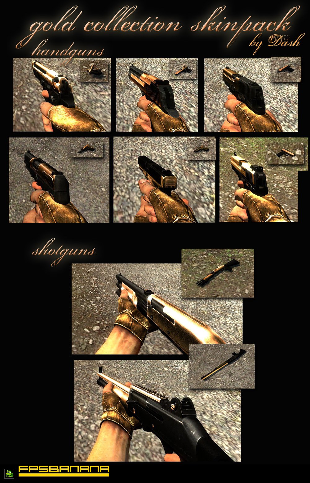 Gold Collection Mod for Counter-Strike: Source | CS:S Mods