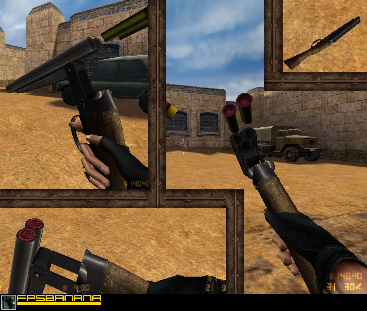 Sawn off shotgun Mod for Counter-Strike: Condition Zero | CS:CZ Mods