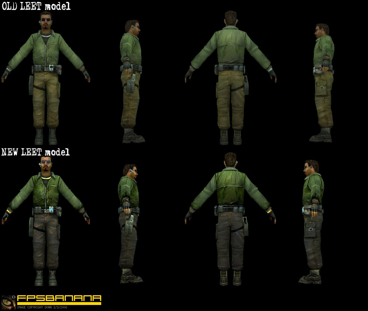Reskin L33t Model Mod for Counter-Strike: Source | CS:S Mods