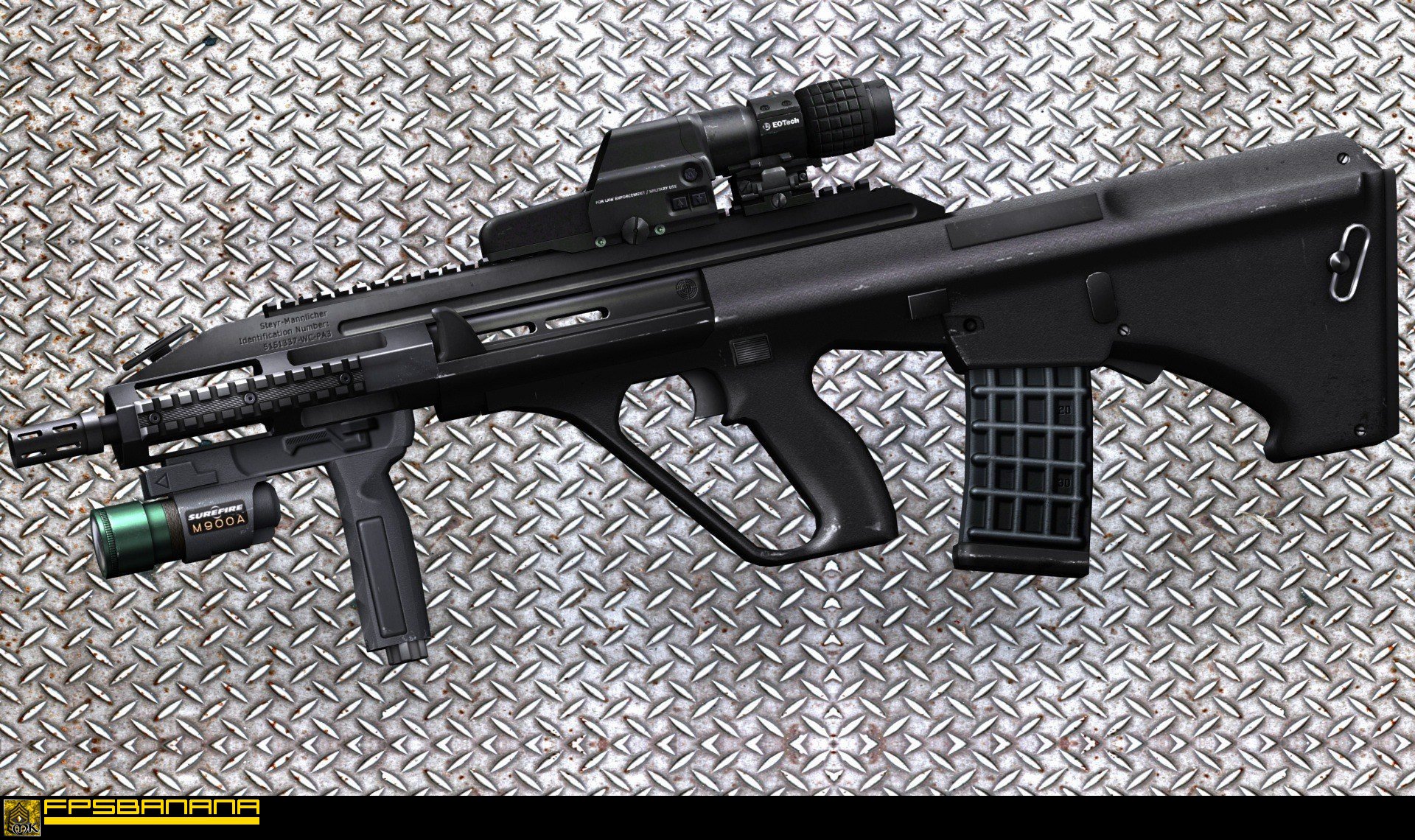 Steyr AUG A3 With Eotech 557 Mod for Counter-Strike: Source | CS:S Mods