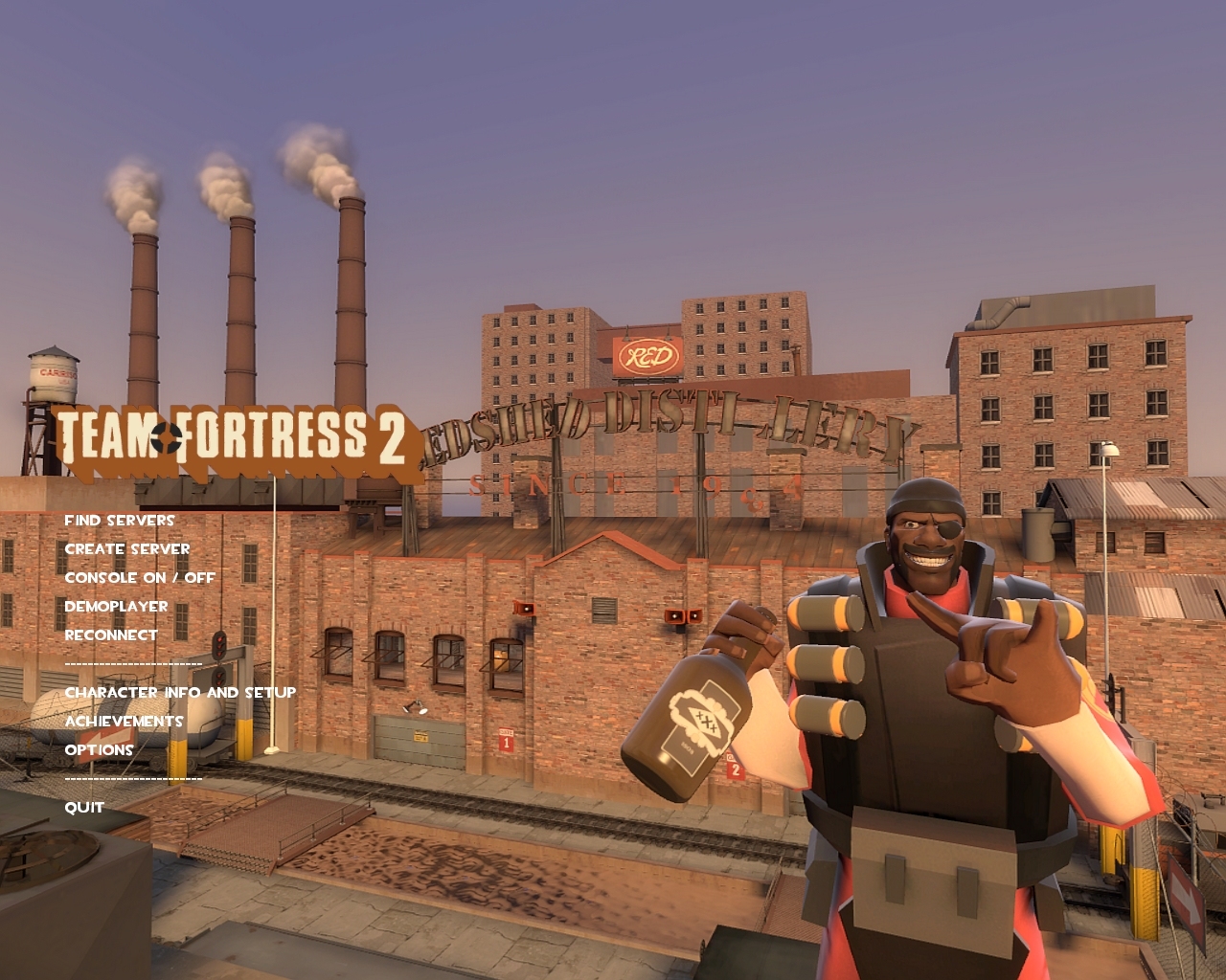 Demoman Menu Backgrounds Mod for Team Fortress 2 | TF2 Mods