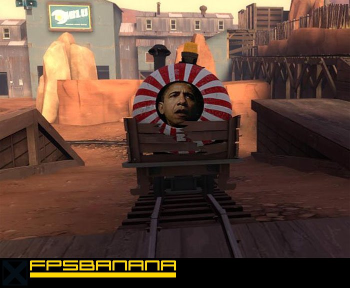 Barack Obama's Bomb Cart [Team Fortress 2] [Mods]