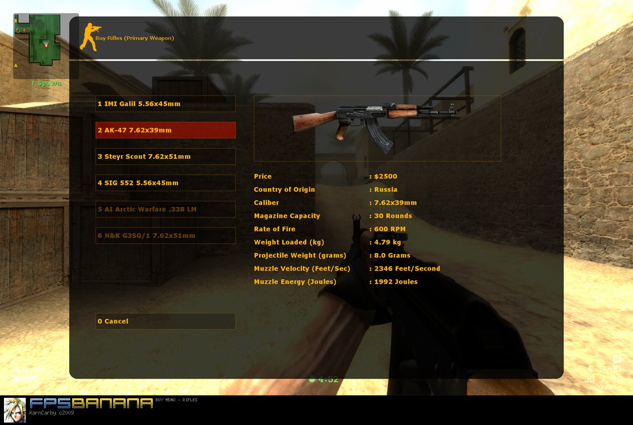 Accurate in-game Menus: Source Mod for Counter-Strike: Source | CS:S Mods