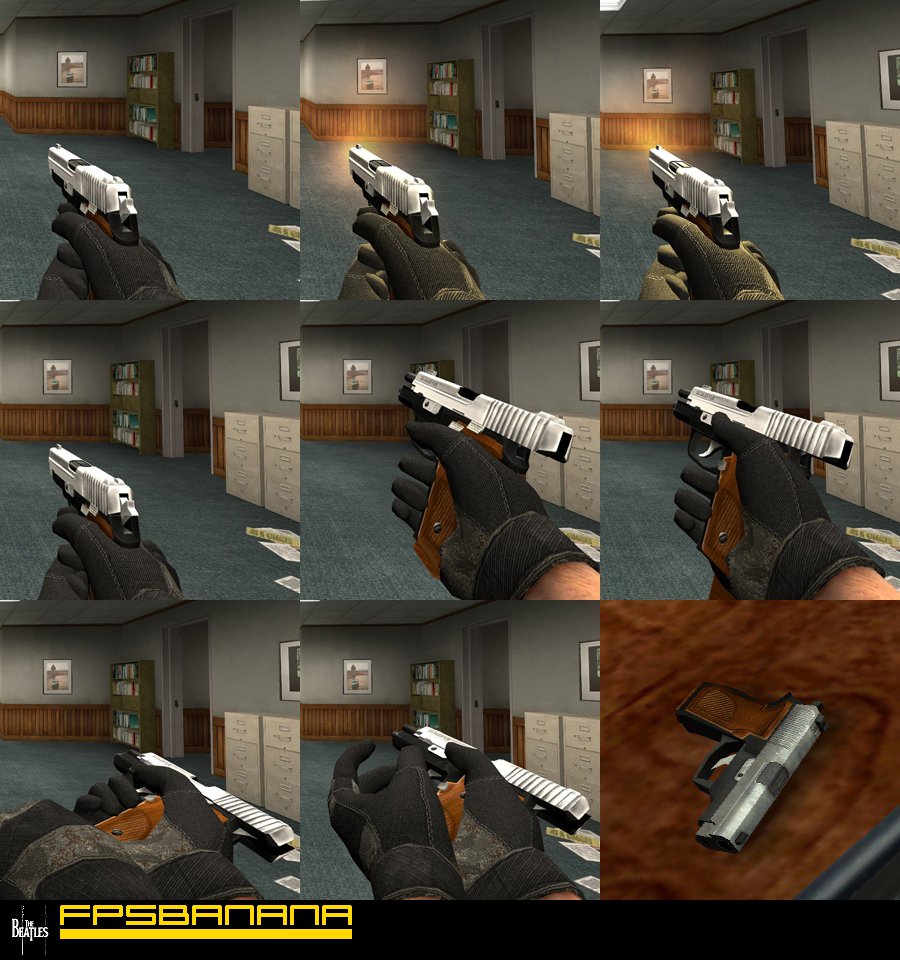 Papuchongo's Reissued Custom P228 Mod for Counter-Strike: Source | CS:S ...