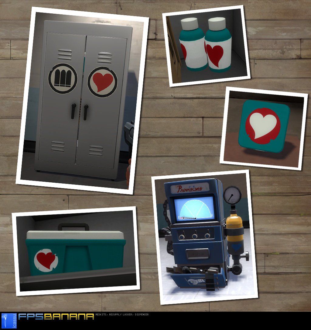 Healing Hearts Pack Mod for Team Fortress 2 | TF2 Mods