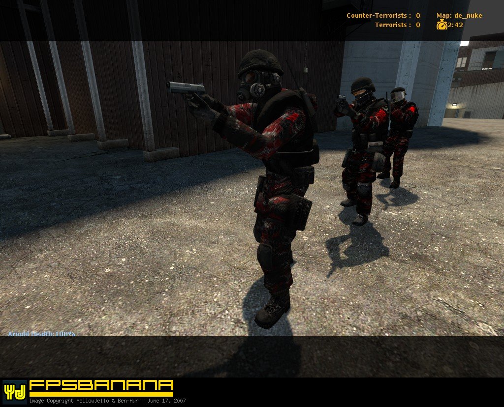 Dogs of War Squad Commander SAS Mod for Counter-Strike: Source | CS:S Mods