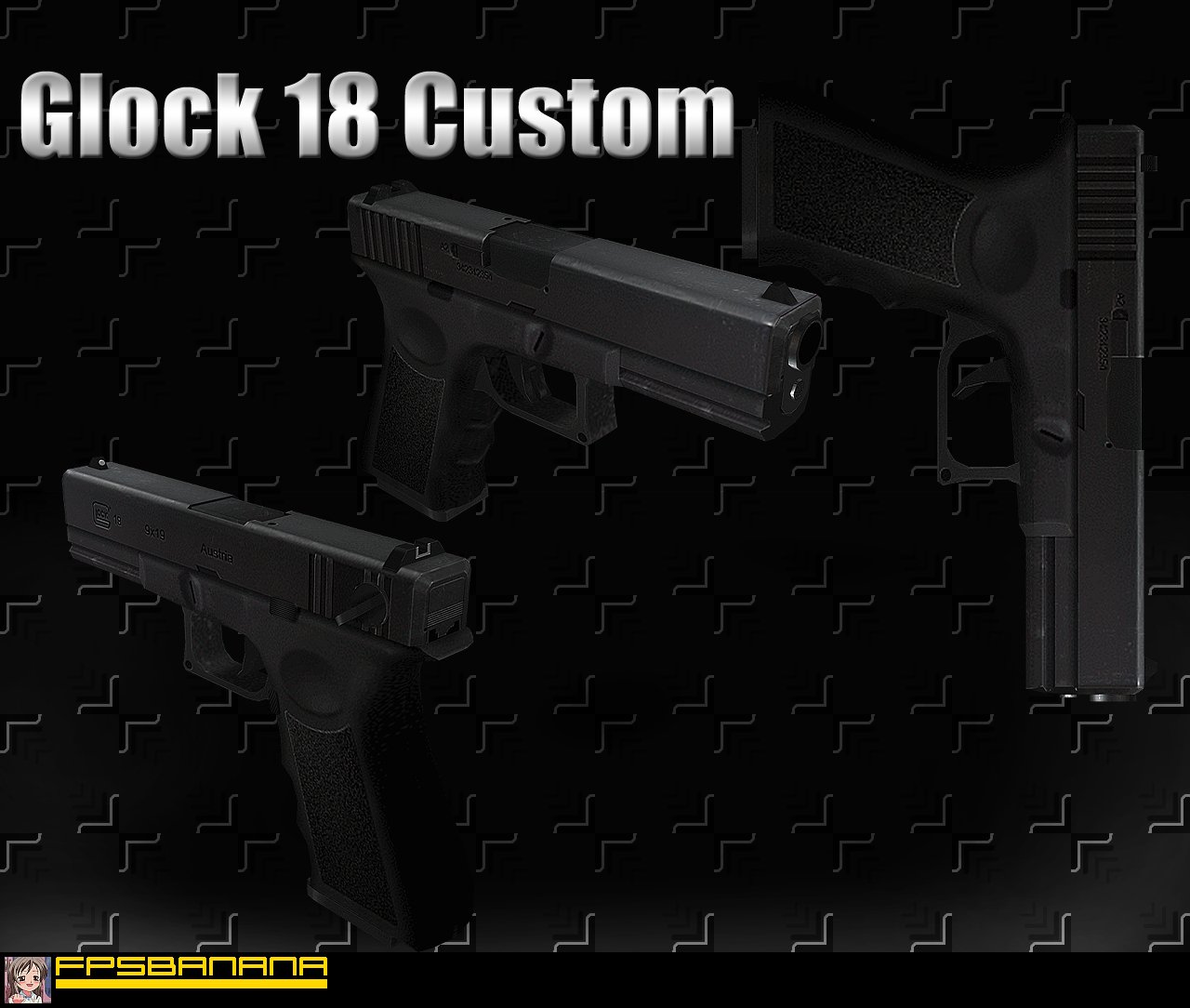 Glock 18 Custom Mod for Sven Co-op | SC Mods