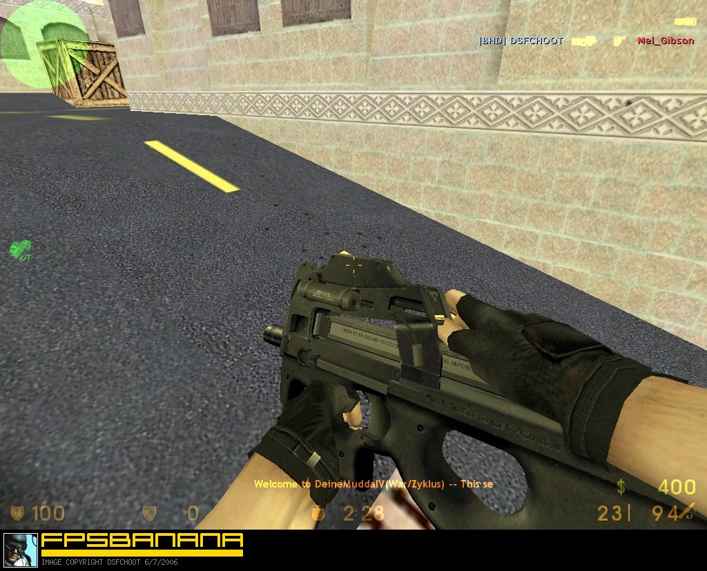 TAC-P90 Mod for Counter-Strike: Condition Zero | CS:CZ Mods