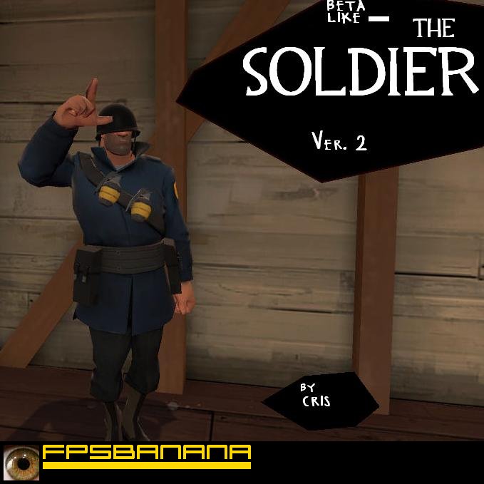 Beta Like: Blue Soldier v2 Mod for Team Fortress 2 | TF2 Mods