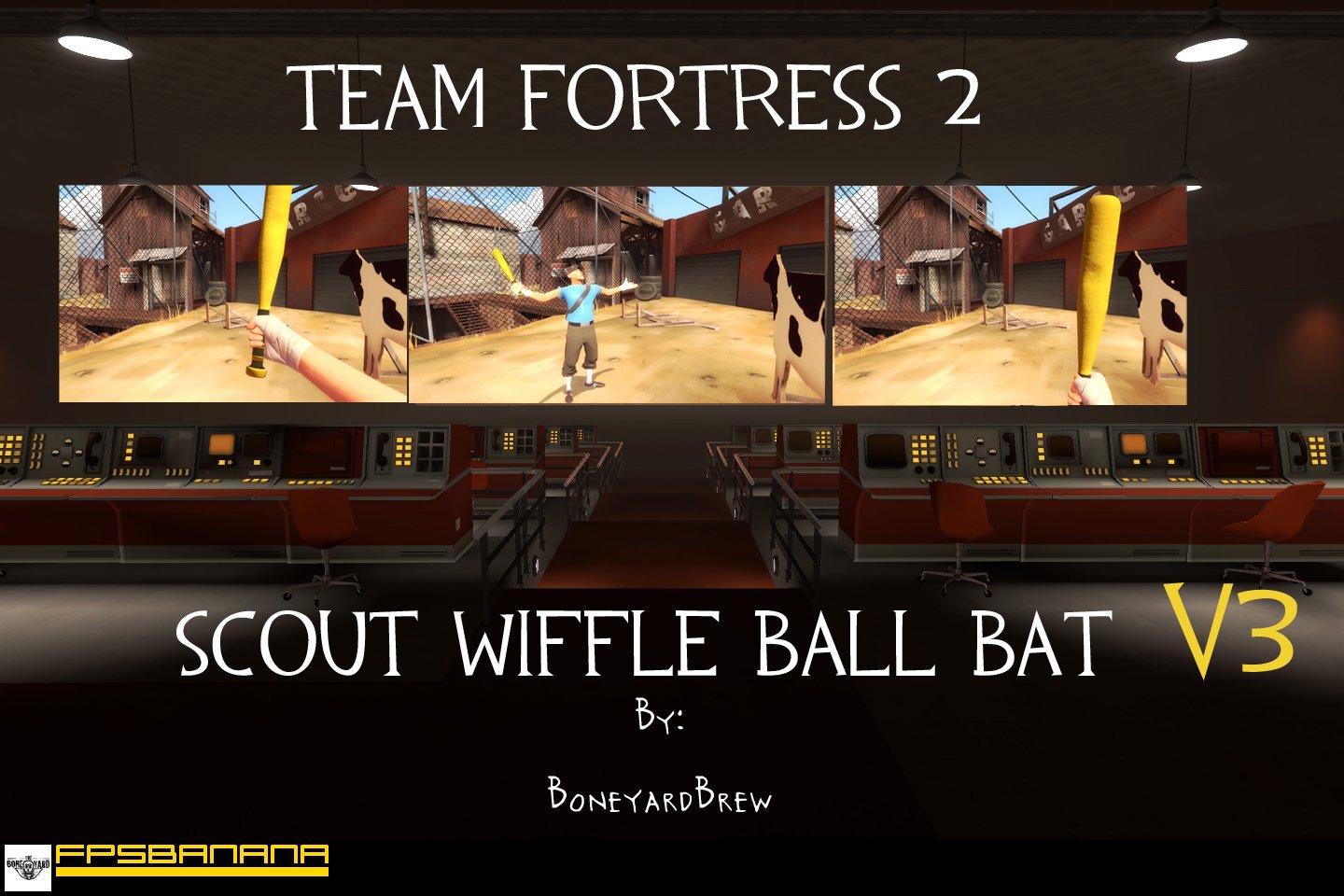 Wiffle Ball Bat V3 Mod for Team Fortress 2 | TF2 Mods