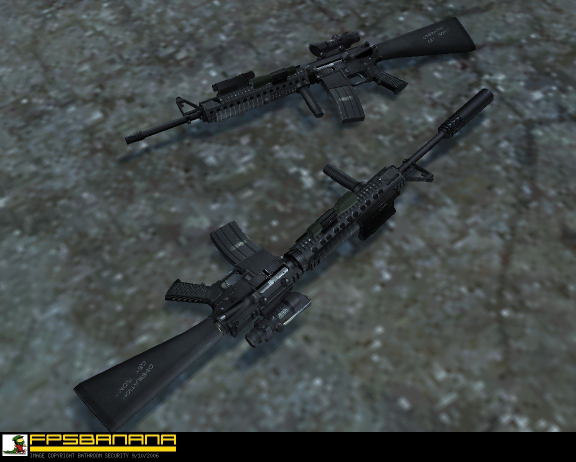Iraq M16A4 For AUG Mod for Counter-Strike: Source | CS:S Mods