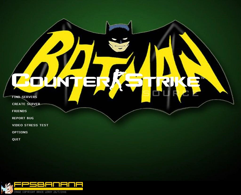 OLD SKOOL BATMAN [Counter-Strike: Source] [Mods]
