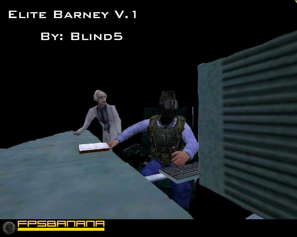 Elite Barney [Half-Life] [Mods]