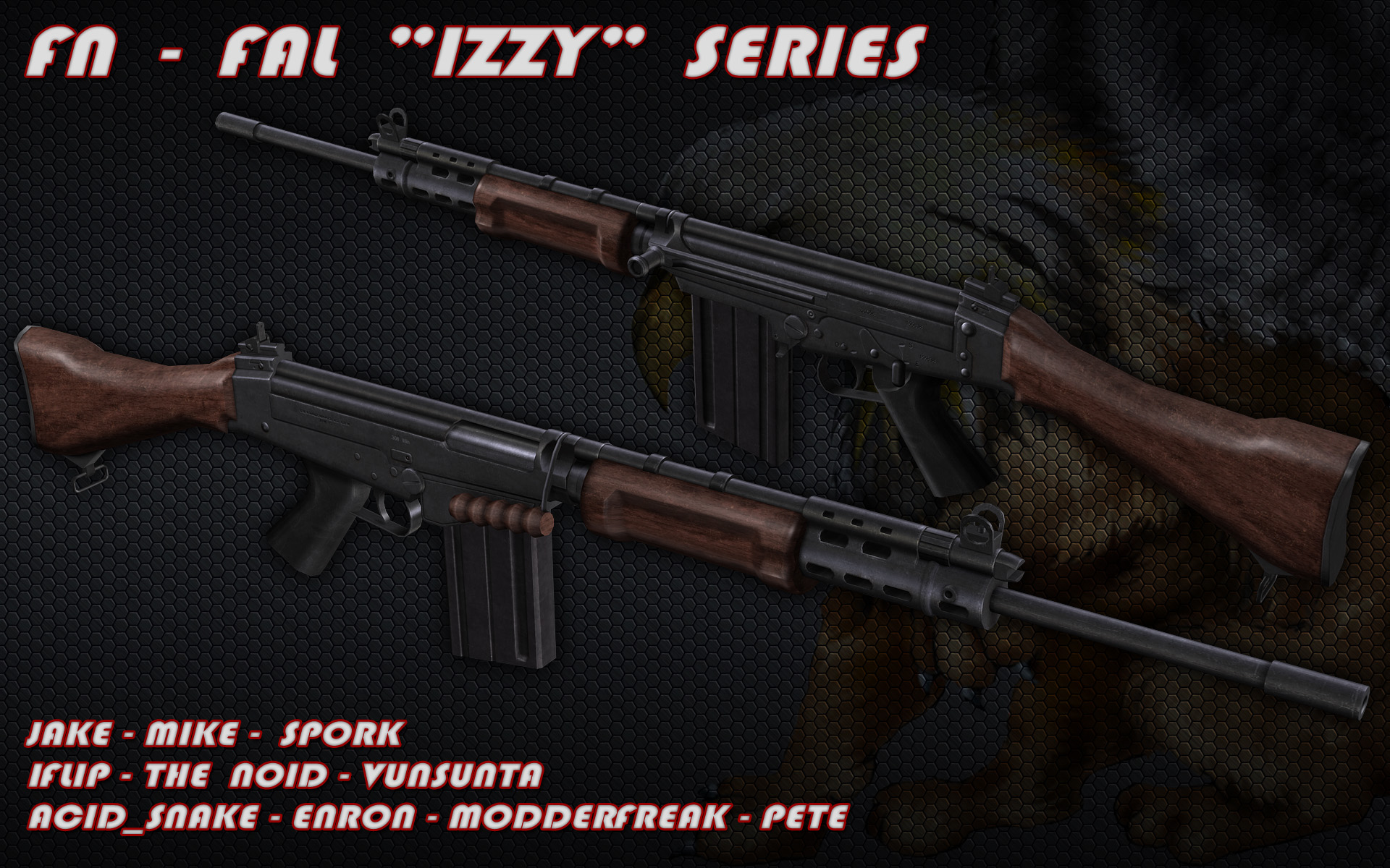 FN-FAL Izzy Series Mod for Counter-Strike: Source | CS:S Mods