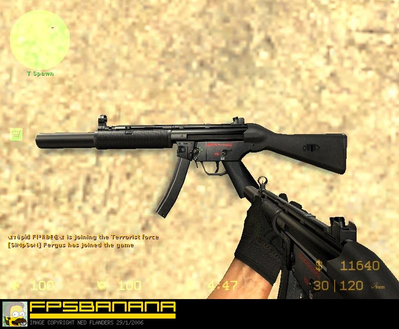 Mp5Sd Mod for Counter-Strike: Source | CS:S Mods