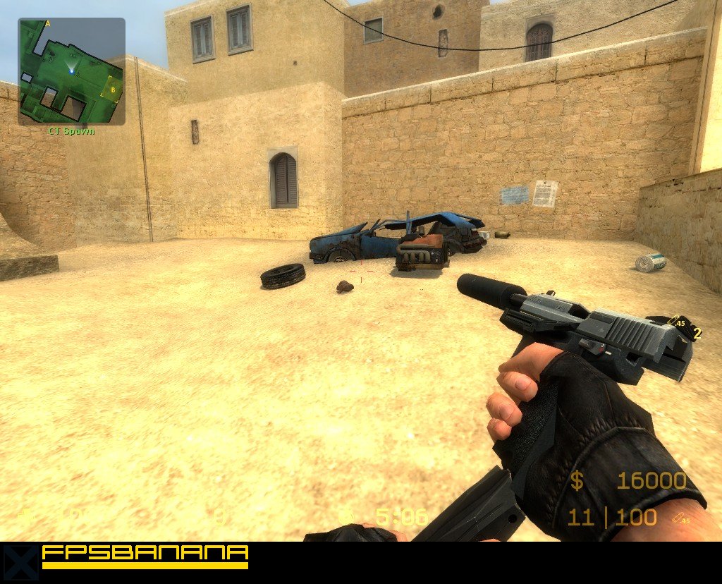 Default USP REDUX [Counter-Strike: Source] [Mods]