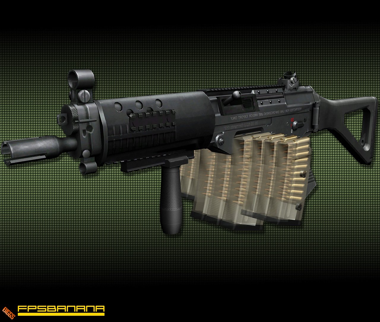 Sig 552 9 clips vert for m249 [Counter-Strike: Source] [Mods]