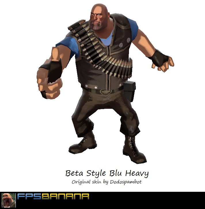 Beta Style Heavy edit Mod for Team Fortress 2 | TF2 Mods