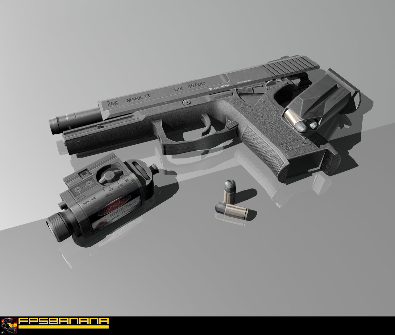 MK23 SOCOM Mod for Half-Life 2 | HL2 Mods