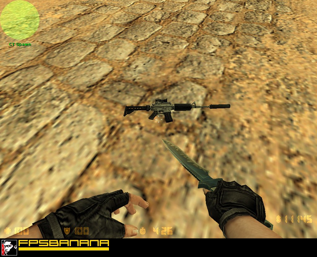 Silver Tactical M4A1 Mod for Counter-Strike: Condition Zero | CS:CZ Mods