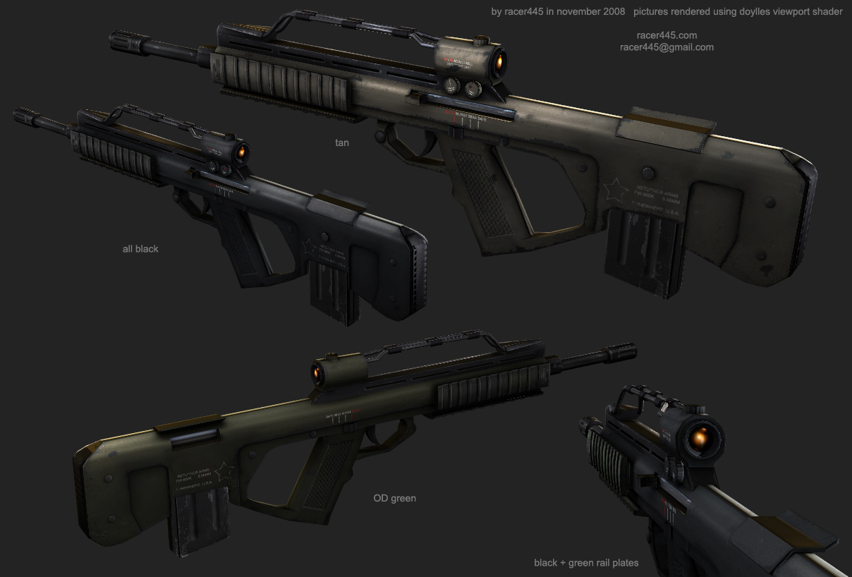 Returner Arms FW900K (EDITED!) Mod for Counter-Strike: Source | CS:S Mods