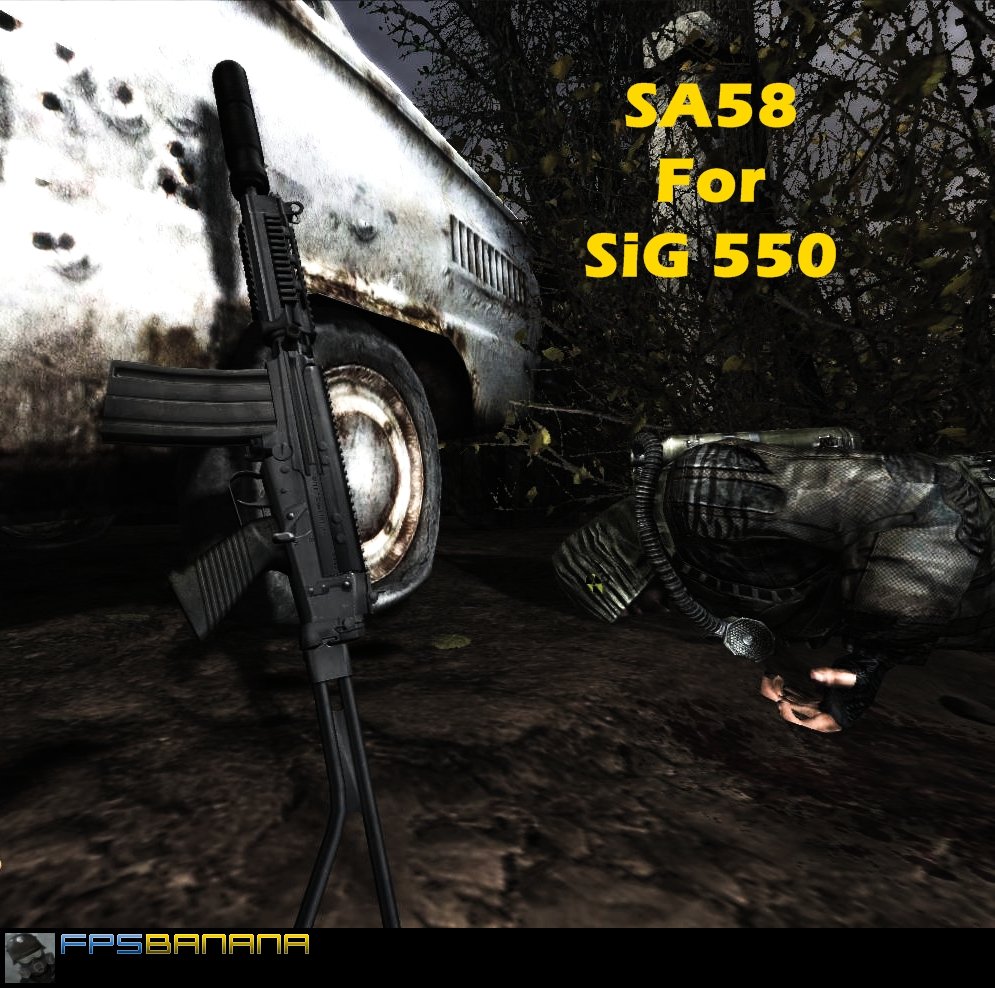 SA58 Mod for S.T.A.L.K.E.R.: Shadow of Chernobyl | STALKER Mods
