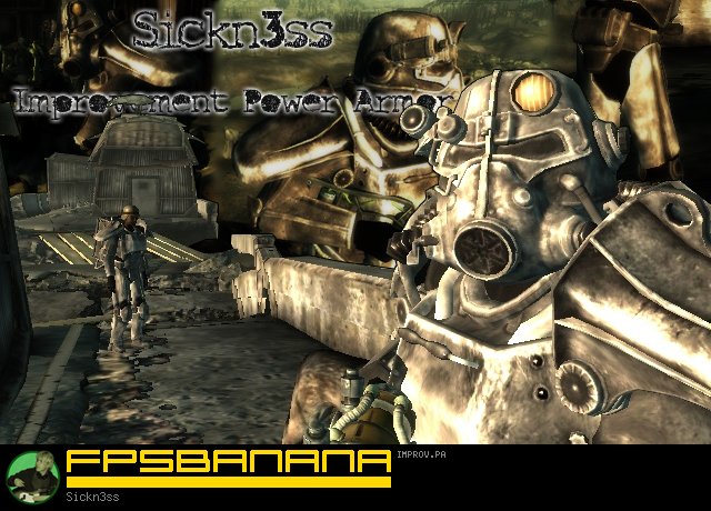 Improvement Power Armor Mod for Fallout 3 | FO3 Mods
