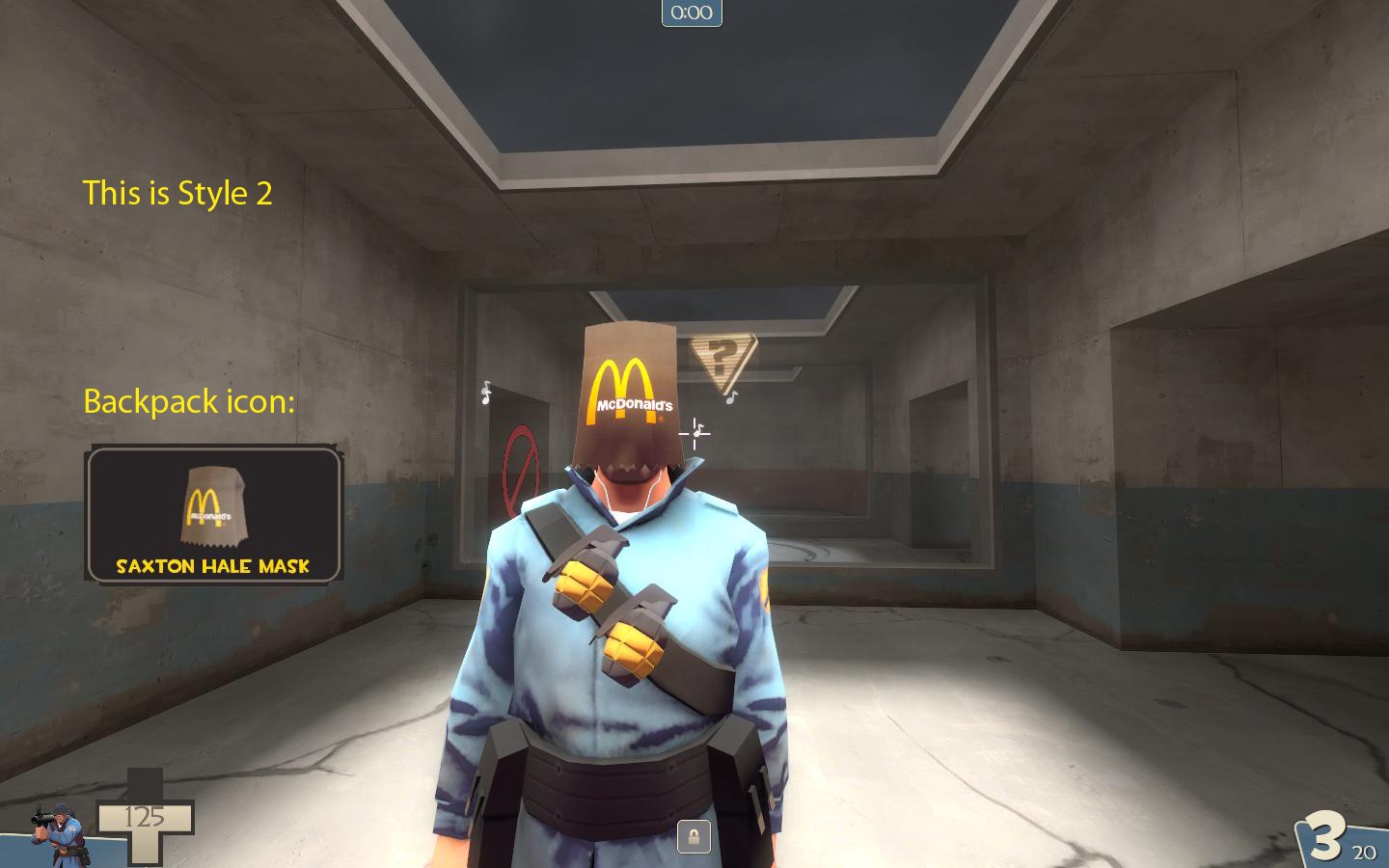 McDonald's Mask 3 in 1 Pack! (3 Style) Mod for Team Fortress 2 | TF2 Mods