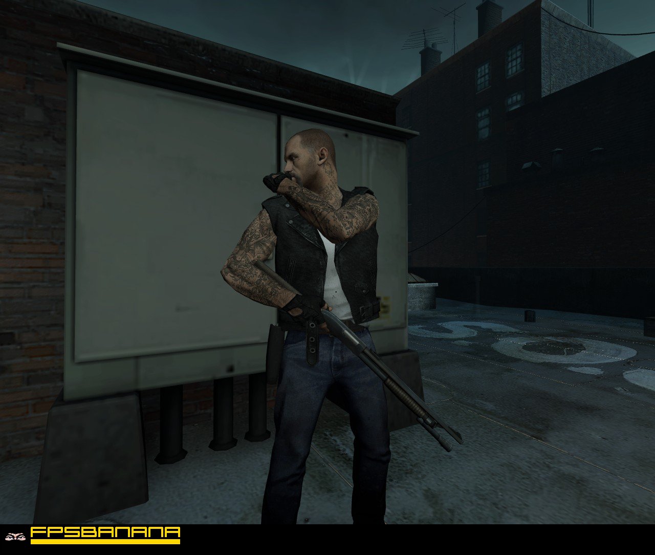 True Biker Francis Mod for Left 4 Dead | L4D Mods
