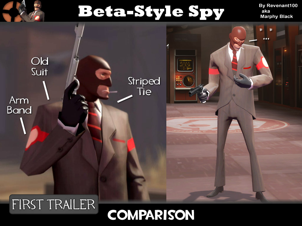 Beta-Style Spy v2 Mod for Team Fortress 2 | TF2 Mods