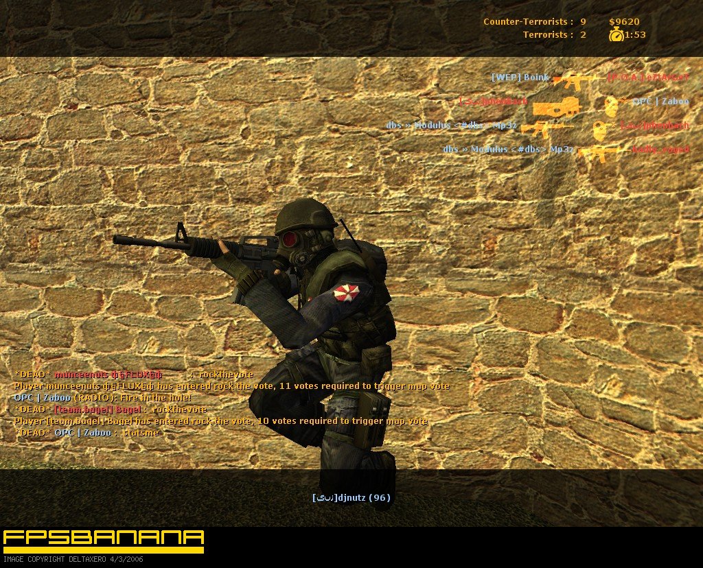 Umbrella SAS Soldier Mod for Counter-Strike: Source | CS:S Mods