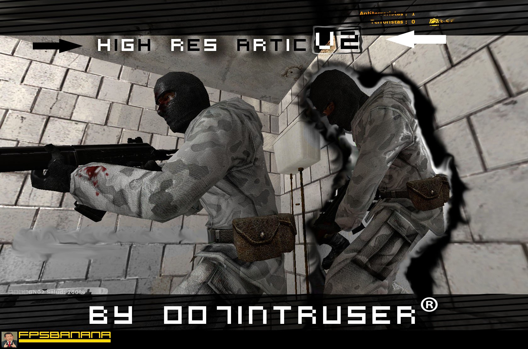 High Res Arctic V2 Mod for Counter-Strike: Source | CS:S Mods