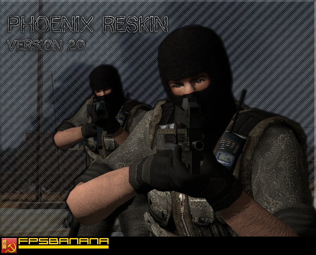 Phoenix Re-Skin V2.0 [Counter-Strike: Source] [Mods]