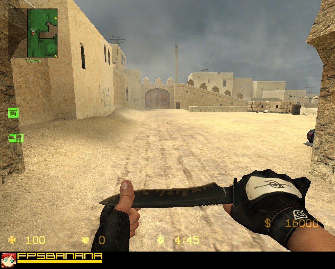 Naruto Ninja Gloves Mod for Counter-Strike: Source | CS:S Mods