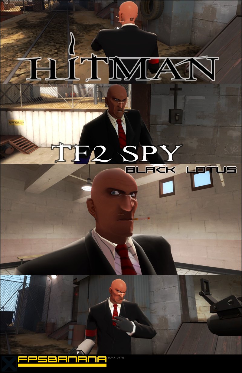 Hitman Skin Mod for Team Fortress 2 | TF2 Mods