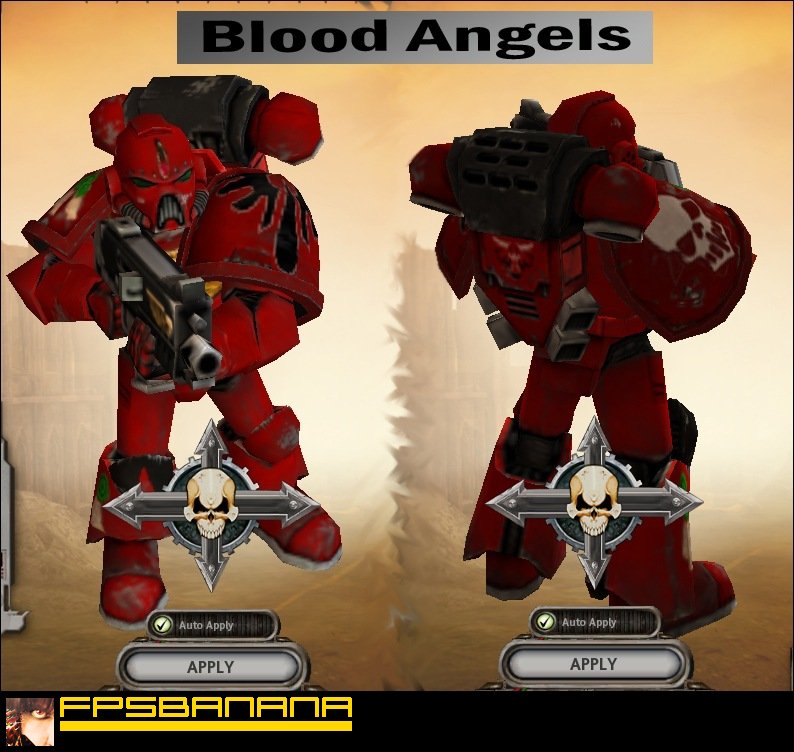 Blood Angels Skin Pack (2.0) Mod for Dawn of War: Dark Crusade | DoW:DC ...