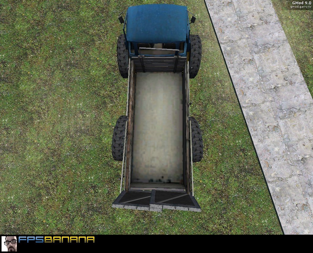Truck for Gmod9 Mod for Garry's Mod 9 | GMod 9 Mods